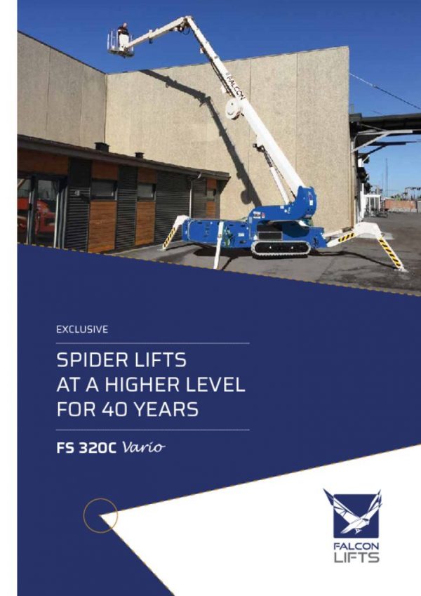 DATABLADE & BROCHURER Falcon 29-52 meter | Falcon Lifts